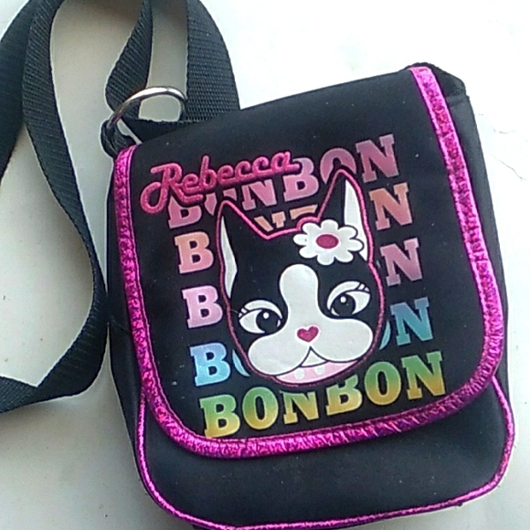 rebecca bon bon | Accessories | Rebecca Bon Bon Flower Dog Handbag ...